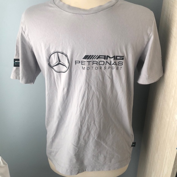 Puma | Shirts | Puma Mercedes Amg Petronas Logo Tshirt | Poshmark